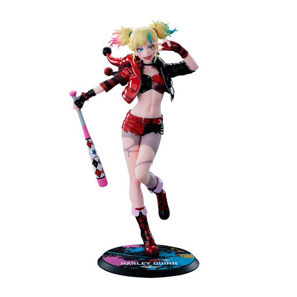 送料無料◆ハーレイ・クイン 異世界スーサイド・スクワッドVer. 海洋堂 1/7 フィギュア 全高約24センチで公式イラストのコケティッシュなポーズを再現。横ピースで可愛らしくキメながら、ヴィランとしての凶悪さを秘めたクセのある笑顔も彼女ら...