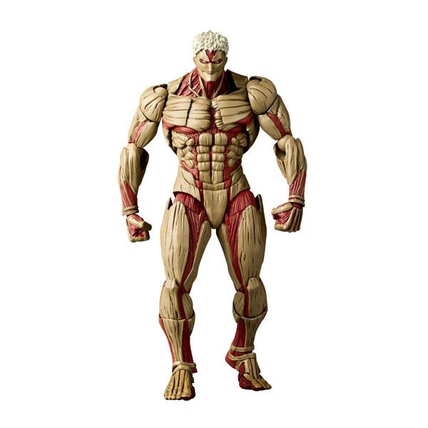 送料無料◆リボルテック アメイジング・ヤマグチ 進撃の巨人 鎧の巨人 海洋堂 フィギュア アメイジング・ヤマグチでも、高質化した皮膚の金属のような質感、その隙間から覗く全身の筋繊維を、密度の高いディテールで表現。また、太い胴体、丸く張った太...