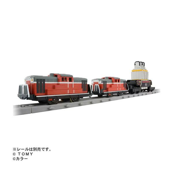 プラレール 『ヱヴァンゲリヲン新劇場版：序』 ネルフ専用鉄道下二小山支線 「ヤシマ作戦」 DD51形＆シキ880形(B2梁)大物車 タカラトミー 『ヱヴァンゲリヲン新劇場版：序』に登場し「ヤシマ作戦」にて活躍する車両がプラレールで登場です。...