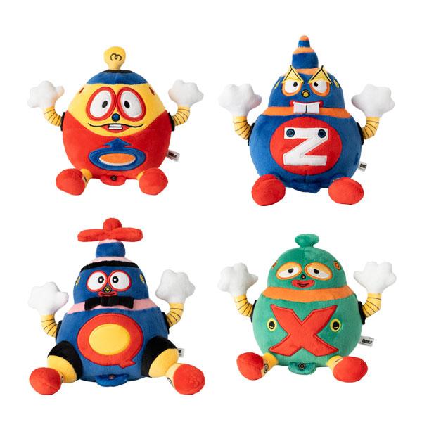 送料無料◆ロボダッチ ぬいぐるみ 4種セット (タマゴロー/ロボZ/ロボX/ロボQ) Magical Joint (マジカルジョイント) ※こちらは・ぬいぐるみ タマゴロー・ぬいぐるみ ロボZ・ぬいぐるみ ロボX・ぬいぐるみ ロボQの4種セ...