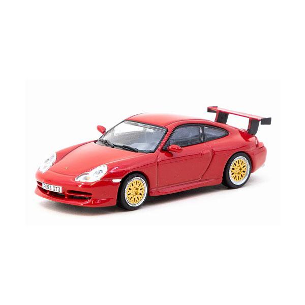 ターマック 1/64 ポルシェ・911 GT3 996型 (レッド) ミニカー T64G-069-RE ターマックの1/64スケール“GLOBAL64”シリーズから“Porsche 911 GT3 (type 996) Red”が登場！1/...