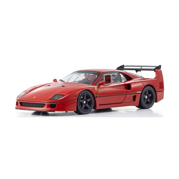 送料無料◆京商 1/18 フェラーリ F40 ライトウェイト LMウイング レッド リニューアル版 ミニカー KS08416RLM フューエルリッド開閉機構やスライドシートなど、以前に発売していた「KYOSHOオリジナル 1/18スケール ...