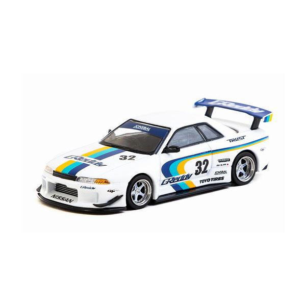ターマック 1/64 日産 スカイライン GT-R R32 ワイドボディ ジョンシバル デザインワークス リミテッドエディション ミニカー T64G-061-GDY Tarmac Works(ターマックワークス)は、2014年に設立された香...