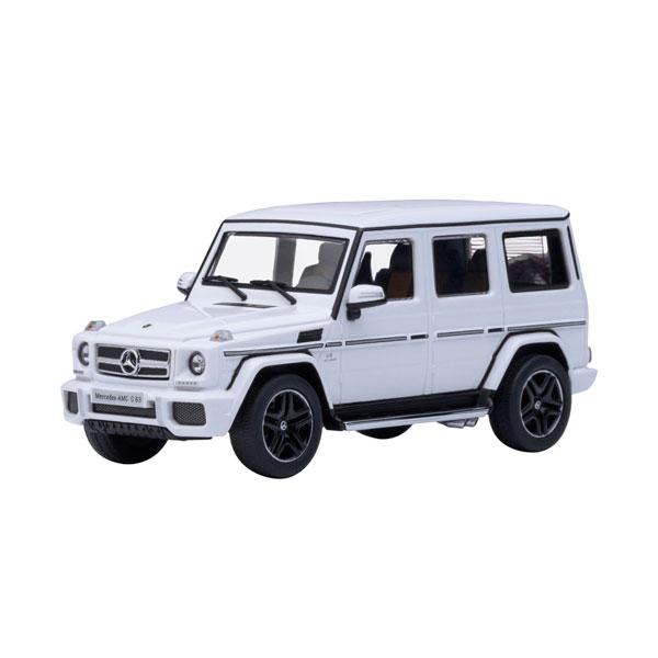 オートアート 1/64 メルセデス・AMG G 63 2017 (ホワイト) ミニカー 20112 基本的なスタイリングや堅牢なボディはそのままに、デビュー以来30年以上にわたって進化を続けてきた「メルセデス・ベンツ Gクラス」。そこに最高...