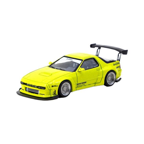 ターマック 1/64 パンデム マツダ・RX-7 FC3S (イエロー) ミニカー T64R-066-YL ターマックの1/64スケール“ROAD64”シリーズから“Pandem Mazda RX-7 FC3S Yellow”が登場！1/6...