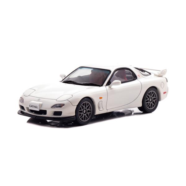 CARNEL 1/43 マツダ RX-7 Type RZ (FD3S) 2000 (スノーホワイトパールマイカ) 限定品300台 ダイキャスト製 ミニカー CN430003 6型となったRX-7(FD3S)の特別仕様車であるRZは走りの純度...