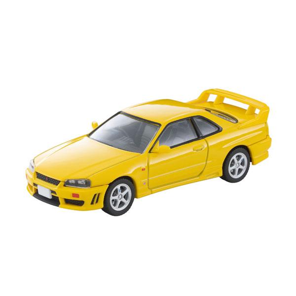 トミカリミテッドヴィンテージNEO LV-N365a 日産 スカイライン 2ドア スポーツクーペ 25GT TURBO オプションパーツ付 (黄) 98年式 1/64 ミニカー トミーテック 339052 ●いま再評価されているER34型！...