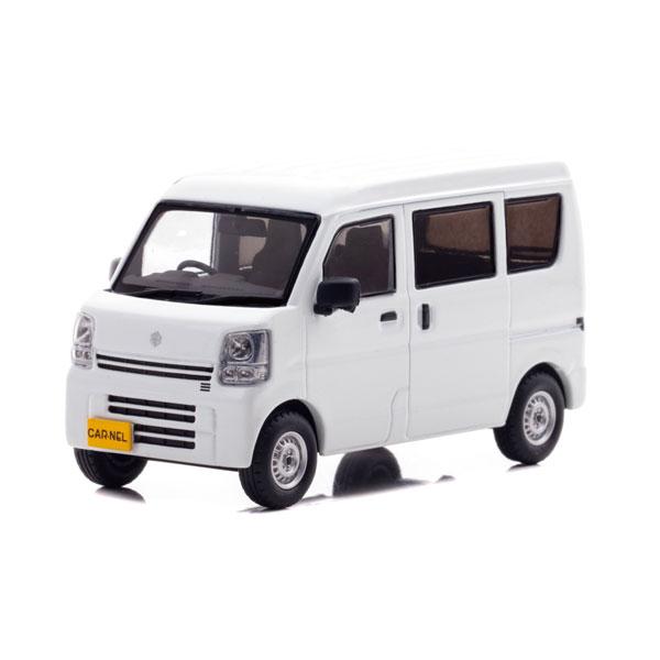 CARNEL 1/43 スズキ エブリイ PA (DA17V) 2021 White 限定300台 ミニカー CN432101 軽バンで高い人気を誇るスズキエブリイ（6代目）を1/43スケールダイキャストで初のモデル化。一般ユースよりも商用...