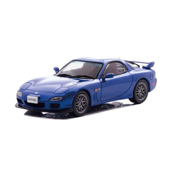 CARNEL 1/43 マツダ RX-7 スピリットR タイプA  (FD3S) 2002 (イノセントブルーマイカ) 限定300台 ダイキャスト製 ミニカー CN430206 マツダRX-7(FD3S)の後期型からSpiritR Typ ...