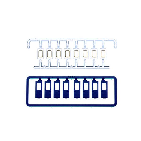 0893 TOMIX トミックス 交換ドアセット (旧客用Ｈゴム窓・青・右開き4個・左開き4個) Nゲージ 鉄道模型●スハ43系など青色の旧型客車用交換ドアセット●スハ43系など乗客用ドア対応（荷物車や合造荷物車の荷物室側は非対応）●鋼製で...