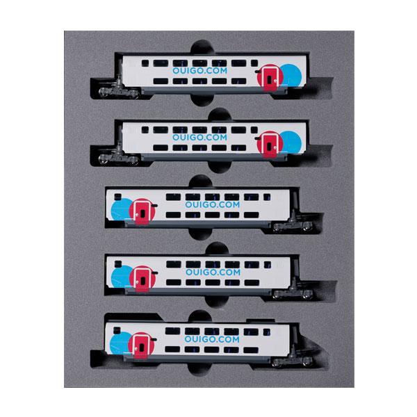 送料無料◆10-2118 KATO カトー OUIGO Espana (ウィゴー・エスパーニャ) 5両増結セット Nゲージ 鉄道模型※こちらの商品を含む配送は送料無料とさせて頂きます。・白を基調にピンクと水色の模様が入ったポップな外観を的確...