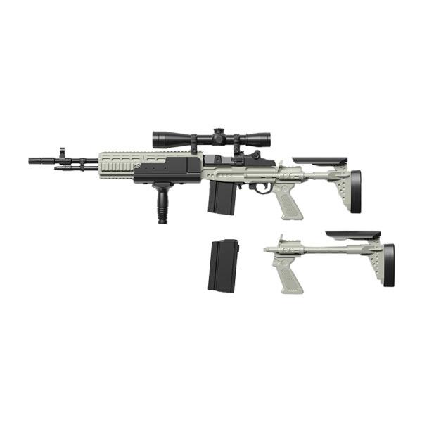リトルアーモリー (LA051) Mk14Mod0タイプ プラモデル トミーテック 300397 旧式ライフルに新装備が移植された異様ともいえるEBRの姿を可能な限り再現。今作は米海軍・空軍特殊部隊用が採用したMk14Mod0のスタイルで製...
