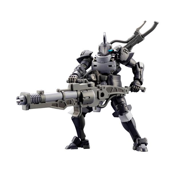 ヘキサギア 1/24 ガバナー アーマータイプ：ナイト (ネロ) プラモデル コトブキヤ ■付属の大砲には別売りのガバナー アーマータイプ：ナイト【ビアンコ】の大剣と合体させて対ヘキサギア用の大型武器「ジャッジメント・ラム」形態にすることが...
