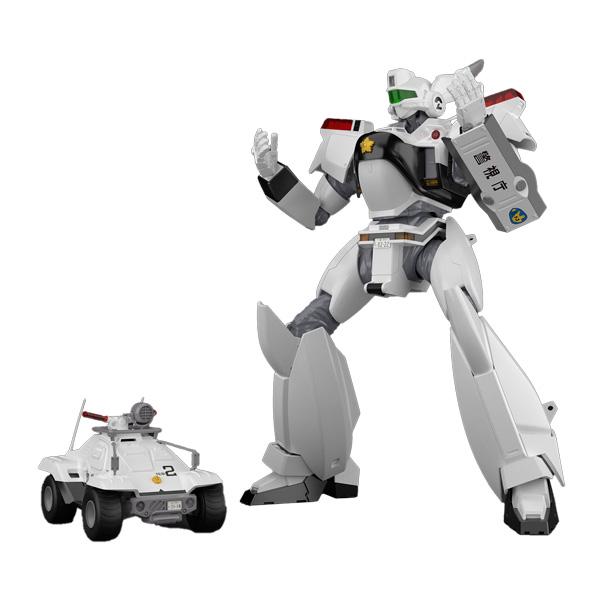 送料無料◆アオシマ ACKS No.MP-02 機動警察パトレイバー 1/43 AV-98 イングラム2号機 ＋ 98式特型指揮車セット プラモデル レイバーを特徴づける機体各所のシーリングカバーは実感的な意匠のプラスチック部品を採用、内蔵...