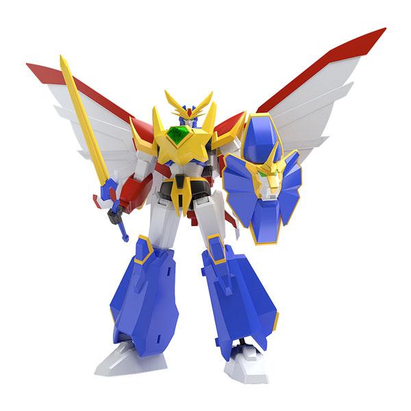 MODEROID 絶対無敵ライジンオー ライジンオー プラモデル グッドスマイルカンパニー 剣王、獣王、鳳王！3機のメカが合体！！色分け済みプラスチックモデルキット『絶対無敵ライジンオー』より、「ライジンオー」のプラモデルが再販決定。剣王、...