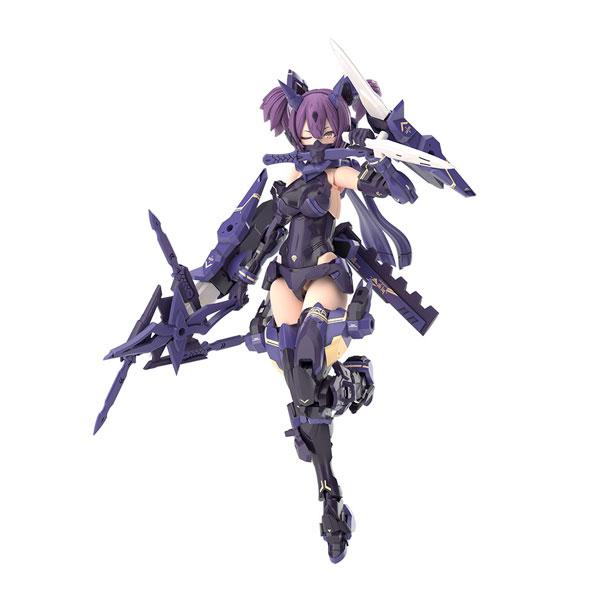 メガミデバイス 朱羅 忍者 枢 影衣 かなめ SHADOW EDITION フルパッケージ プラモデル コトブキヤ 「朱羅 忍者 枢」に武装を追加し、カラーリングを変更した忍者が登場！プロポーションを大きく変更し、皇巫シリーズと同等の成長を...