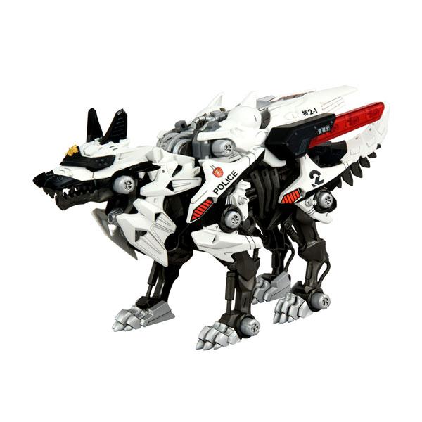 シナジネクス ZOIDS ゾイド 機動警察パトレイバー ハンターウルフ 警視庁仕様 2号機 タカラトミー T-SPARK 機体デザインは著名メカニックデザイナーの天神英貴氏が手掛ける。またヘッドギアのメカニックデザイナーである出渕裕氏が監修...
