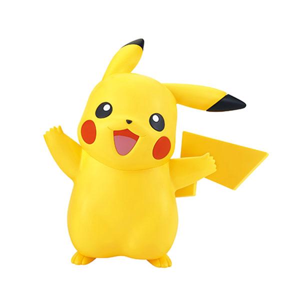 ポケモンプラモコレクション クイック！！ Lite ピカチュウ プラモデル バンダイスピリッツ パーツを取り外す工程をなくしたランナーレス仕様の、『ポケモンプラモコレクション クイック！！ Lite』より「ピカチュウ」が登場！■全長約75m...