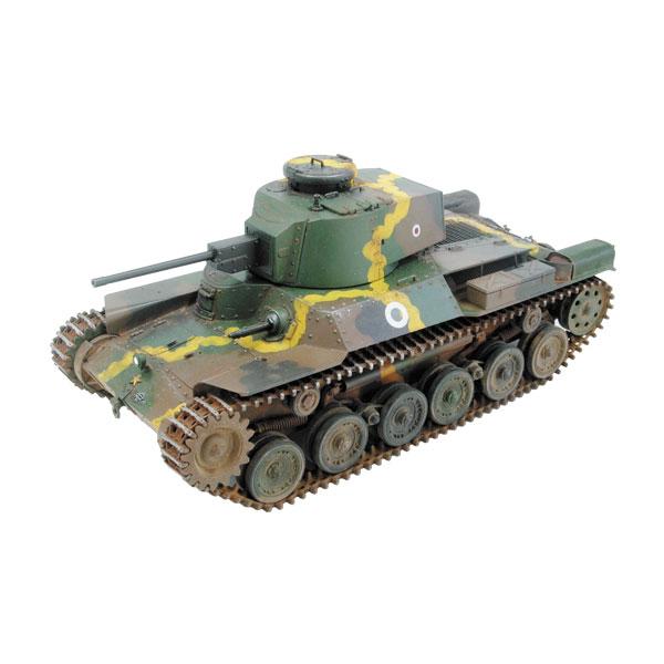 ファインモールド 1/35 帝国陸軍 九七式中戦車 新砲塔チハ 前期車台 プラモデル FM26 日本の戦車部隊において中核となり活躍したのが九七式中戦車「チハ」です。当初は歩兵支援を主な目的としていた本車ですが、昭和17年からは対戦車能力を...