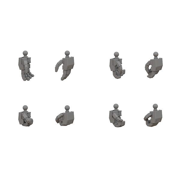 MODEROID Tハンドセット 角/M from ティタノマキアSIDE：CE プラモデル グッドスマイルカンパニー モデラー、デザイナー、プロデュース業などを手掛けるマルチクリエイター・NAOKI氏によるオリジナルコンテンツ『ティタノマ...