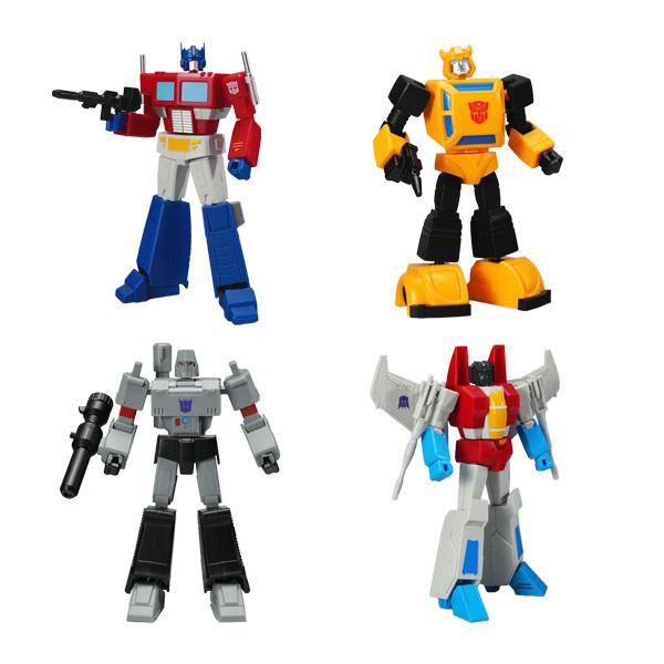 送料無料◆童友社 「トランスフォーマー/G1」 4種セット(オプティマスプライム/バンブルビー/メガトロン/スタースクリーム) プラモデル ※こちらの商品は、・BMKシリーズ 「トランスフォーマー/G1」 オプティマスプライム・BMKシリー...