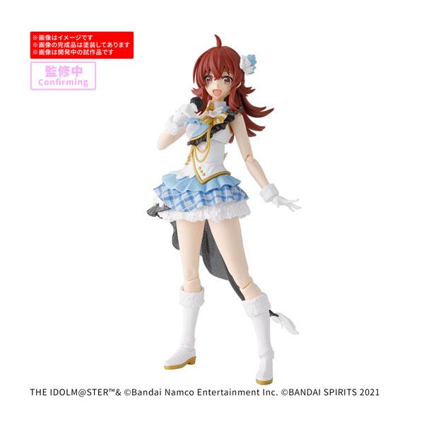 30MS アイドルマスター シャイニーカラーズ 小宮果穂 プラモデル バンダイスピリッツ 全身のパーツが同梱されているオールインワンアイテム。■表情パーツはタンポ印刷を施した3種が付属。口の中の色分けはパーツ分割で再現。髪はパーツの組み替え...