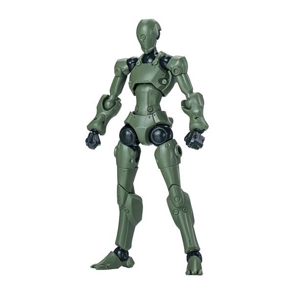 SHEIK MAINLAND 3 min projectシリーズ 強攻異人 VOL.2 1/18スケール プラスチックモデルキット (グリーン) 中国の新鋭メーカーSHEIK MAINLANDの3分間で作れる初心者に優しい「3 min pr...