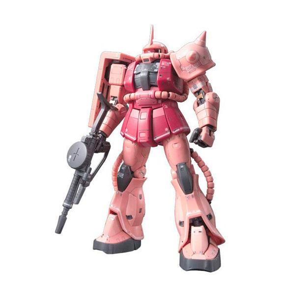 RG 1/144 MS-06S シャア専用ザク プラモデル 機動戦士ガンダム バンダイスピリッツ ■ガンプラ30周年記念新ブランドの第2弾。リアルシステムを搭載したシャア専用ザクが登場。■1/1を想定し考案されたデザイン。■従来の内部構造の...