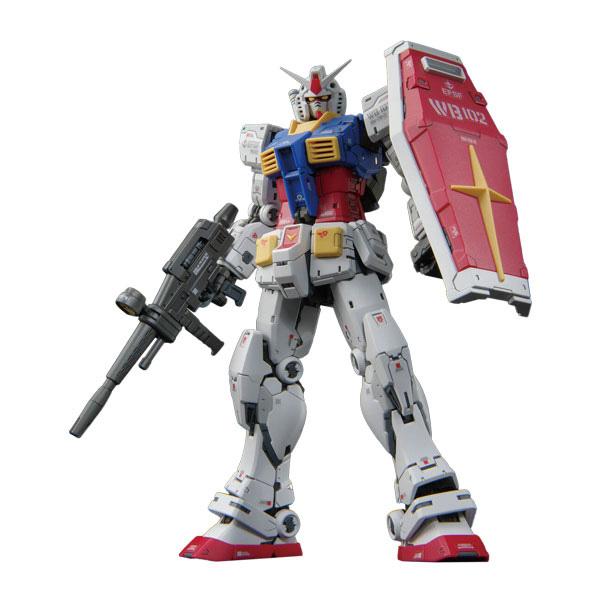 RG 1/144 RX-78-2 ガンダム Ver.2.0 プラモデル 機動戦士ガンダム バンダイスピリッツ ■モビルスーツの建造を追体験できる、セミモノコック構造をイメージした最新設計の内部フレーム。■オリジナルデザインへの回帰を果たす関...