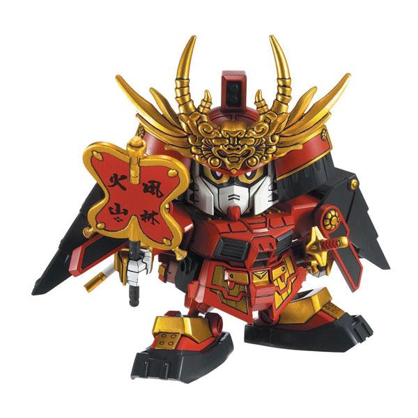 BB戦士 No.331 SD戦国伝 武田信玄頑駄無 プラモデル バンダイスピリッツ 武者列伝のキャラが戦国武将コラボレーション！「SD戦国伝 武神降臨編」より甲斐の虎“武田信玄頑駄無”いざ出陣！！信玄のシンボルである赤い鎧と鬼面の兜に加え、...