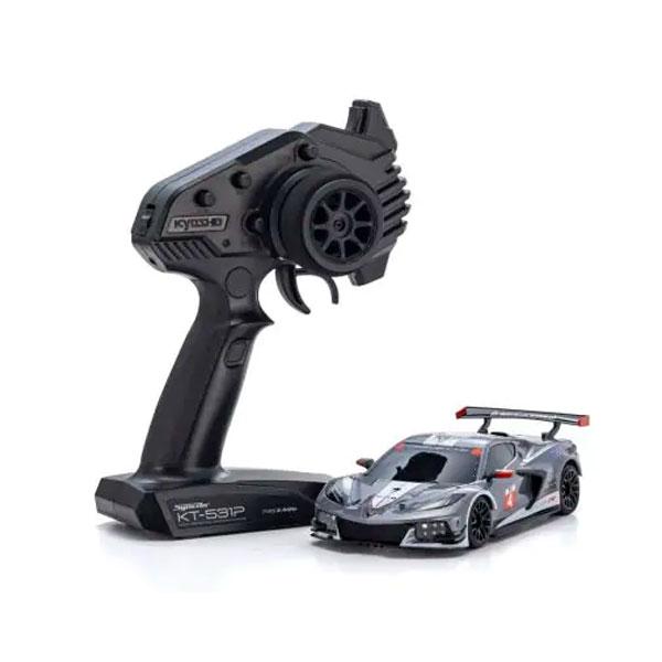 送料無料◆京商 ミニッツRWD MR-04 レディセット シボレー コルベット C8.R ガンメタル/ホワイト 32356GMW高性能を誇る最新MR-04シャシーがベーシックモデルのミニッツRWDについに登場！【レディセット内容】●工場完成...
