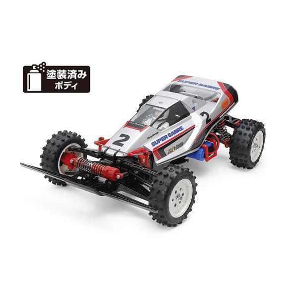 送料無料◆タミヤ 1/10RC スーパーセイバー (2023) 58728 電動RCカーシリーズ No.728【切れ味するどいフォルムと走りは健在】入門用4WDオフロードバギーとして1987年に登場、人気を集めたスーパーセイバーの復刻モデル...