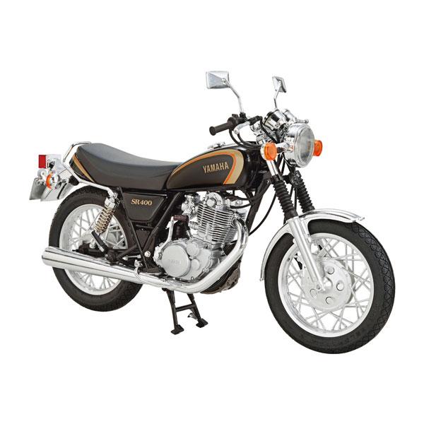 アオシマ 1/12 ザ・バイク No.14 ヤマハ1JR SR400 '98 プラモデル 20th ANNIVERSARY●初期型を再現したカラーリング採用した1998年モデルのSR400を1/12スケールでモデル化●特徴的なエンジンやフロ...