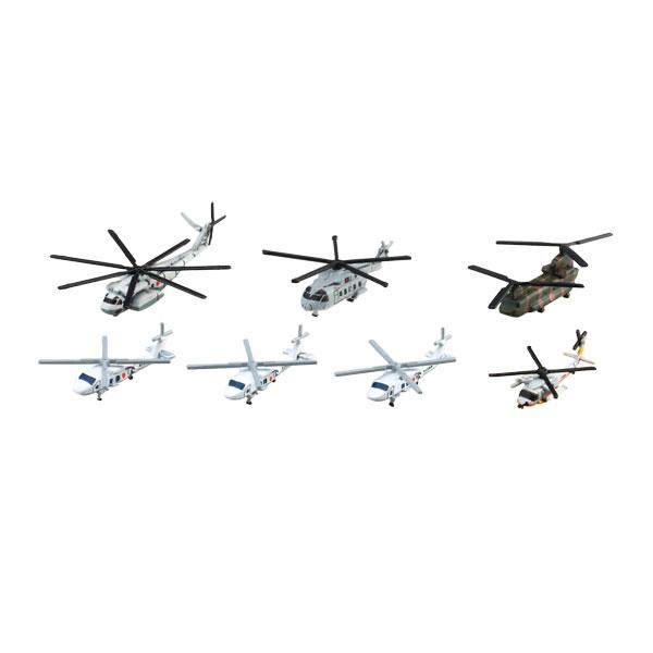 アオシマ 1/700 ウォーターライン No.548 海上自衛隊 ヘリコプターセット プラモデル 海上自衛隊の現役装備品であるヘリコプターを1/700スケールでプラスチックモデルキット化。要点を抑えたパーツ構成で、シンプルで組み立て易く、か...