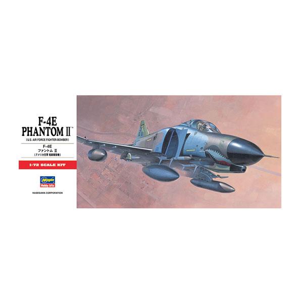 ハセガワ 1/72 F-4E ファントムII プラモデル C2 マクドネル・ダグラスF-4EファントムIIは、アメリカ空軍の戦闘爆撃機F-4C/Dの発達型で20m/mバルカン砲を搭載した最初のファントムIIです。E型の生産ブロック48以降の...