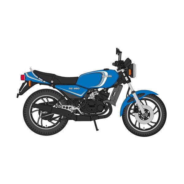 ハセガワ 1/12 ヤマハ RZ250 (4L3) “Y.A.C. リミテッド” (1982) プラモデル 21774 1982年ヤマハオートセンター創立10周年記念の限定モデルを再現！タンクパーツカラーはブルーとなります。【デカール】■ブ...