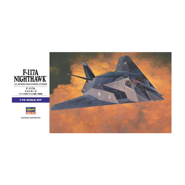 ハセガワ 1/72 F-117A ナイトホーク プラモデル E1 1/72スケールプラスチックモデルキット※組み立て・塗装の必要なプラモデルです。完成品ではございませんのでご注意ください。※商品の画像は試作品、実機・実車、イメージCGなどを...