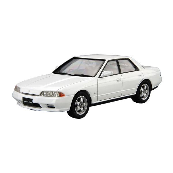 アオシマ ザ☆モデルカー No.32 1/24 ニッサン HCR32 スカイラインGTS-ｔ タイプM ’89 プラモデル 1989年5月にフルモデルチェンジを受け誕生したR32型スカイラインは「超感覚スカイライン」の宣伝コピーで登場し、“...
