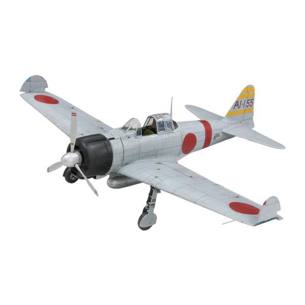 ファインモールド 1/48 帝国海軍 零式艦上戦闘機二一型 (三菱製・前期型) “空母赤城” プラモデル FZ05 真珠湾攻撃に第一次攻撃隊として参加した、空母赤城戦闘機隊所属機である板谷茂少佐(真珠湾攻撃 第一次攻撃隊/制空隊指揮官)機と...