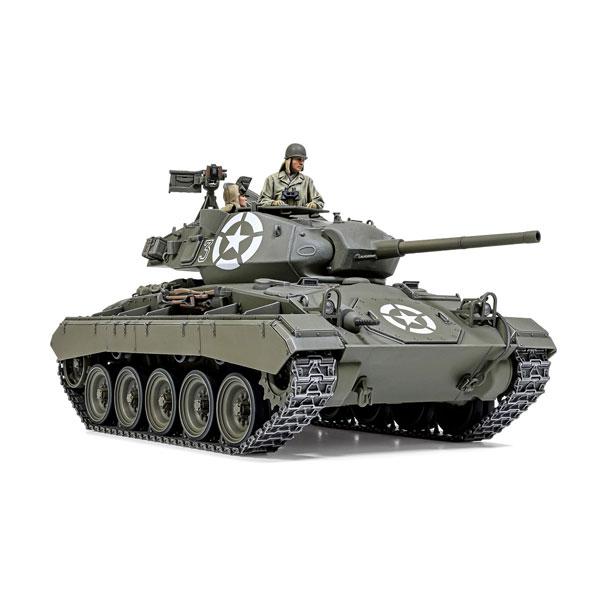 タミヤ 35391 1/35 アメリカ軽戦車 M24 チャーフィー (ヨーロッパ戦線) プラモデル 1/35 MM ミリタリーミニチュアシリーズ No.391 ※2026年 静岡ホビーショー 登場商品第二次大戦中の一般的な仕様を実車取材に基...