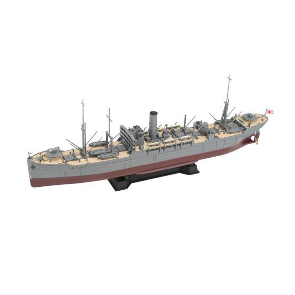 ピットロード 1/700 スカイウェーブシリーズ 日本海軍 給糧艦 間宮 1944 旗・旗竿・艦名プレートエッチングパーツ付き プラモデル W280NH ・1/700スケールプラモデル・フルハルモデル(ガイド線に沿ってカットする事で洋上モデ...