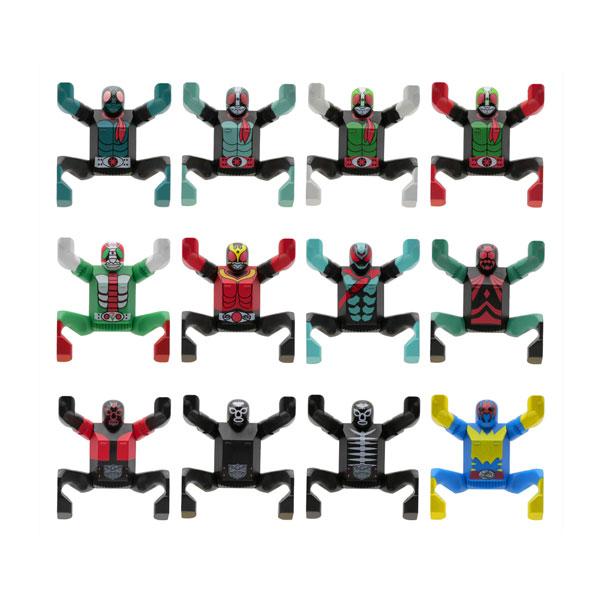 送料無料◆立体マグネット入りフィギュア-仮面ライダー大好(だいす) プレックス (1BOX) 不思議磁石でくっつく！全高約45mmの人型フォーマットフィギュア「人間大好 (にんげんだいす)」に、仮面ライダーシリーズのキャラクターたちが登場！...