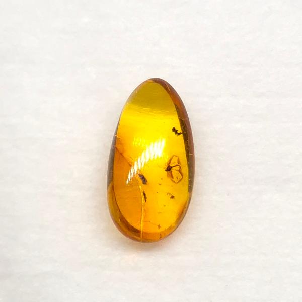 ■虫入り琥珀〈Insects in Amber〉【化石の大きさ】14.06×6.93×4.89mm【虫の大きさ】約2.12mm （一番長い部分）【化石産地】Balttic Sea バルト海沿岸沿【英名】Insects in Amber【時代...