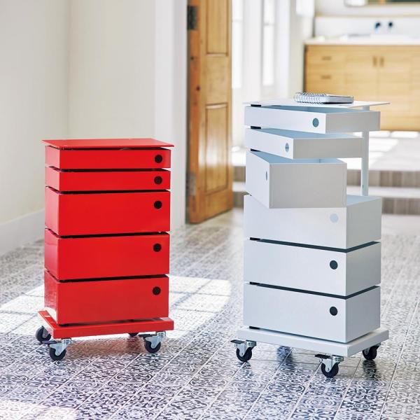 ぐるりと回転するトレイで探しやすく出しやすい◆仕事をしているとつい色々なものを出してしまい、机の上は散らかってしまいがち。◆そんな方におすすめのかっこいいおしゃれなキャスターつきワゴンのご紹介です。◆書類やコード類、文房具など在宅ワークなど...