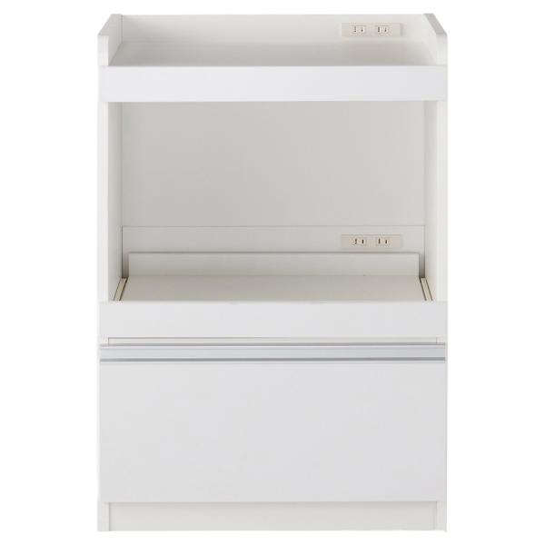 奥行50cmのゆとりサイズで、大型レンジが主役のキッチンに。◆本体奥行き50cmなので大型レンジをラクラク収納可能な食器棚です。◆余裕のあるスペースで必要な家電を使いやすく並べられるカップボードです。◆狭いキッチンでもキッチン家電、キッチン...