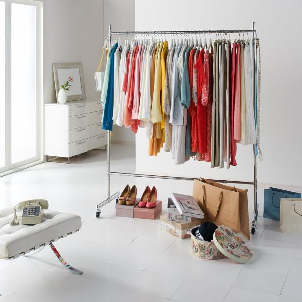 耐荷重約55kgで幅と高さが変えられるロングセラーの頑丈ハンガーラック●設置したい場所や衣類の量に合わせてすっきり収納できるディノスで人気の頑丈ハンガーです。●幅伸縮のメリット…収納スペースが変わったり、衣替えの際にハンガーのサイズが変えら...