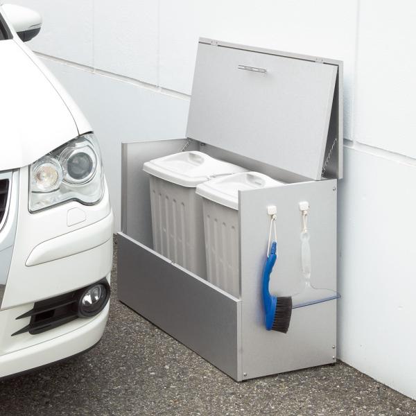 玄関先や勝手口に、スタイリッシュな屋外ダストボックスゴミの分別が進んだ地域では、ゴミの収集待ちも頭の痛い問題。なかなかめぐってこない資源ごみの待機場所、屋外ボックスで解決しませんか？大容量のダストストッカーで、あふれがちな分別ごみに指定席を...