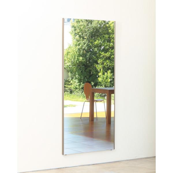 ≪85×180cm≫ 割れない軽量フィルムミラー ［太枠］ 防災用品 防犯用品 耐震グッズ ディノス dinos 人気 おしゃれ●日本技術の高さを誇る、特殊フィルム製の姿見ミラー。●万が一の時にガラスのように割れて飛び散る心配がありません。...