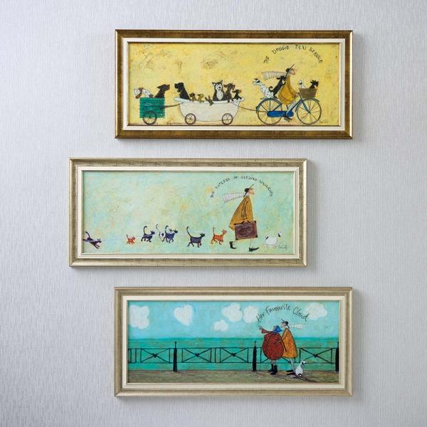 Sam Toft/サムトフト アートフレーム L 1枚 絵画 アート ウォールデコレーション アートフレーム ディノス dinos 人気 おしゃれお部屋を彩るノスタルジックでいてあたたかなタッチ。世界中で愛されるサムトフトのアートをご自宅に。