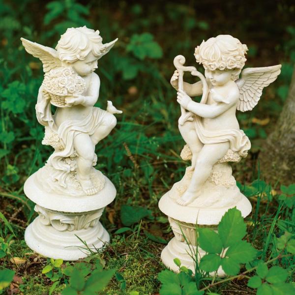 エンジェルオーナメント ガーデン 置物 ディノス dinos 人気 おしゃれローズガーデン、エレガントテイストやフェミニンなテイストのお庭にもピッタリのオーナメント。お庭の入口や、花壇の両端、玄関先に置いけば、まるでエンジェルに誘われている...